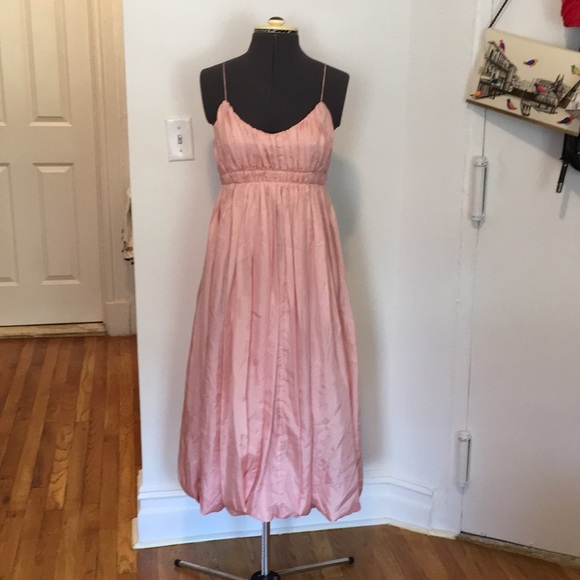 Tracy Feith | Dresses | Tracy Feith Pink Vintage Inspired Midi Dress ...